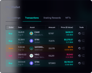 TradeX - Decentralised Exchange