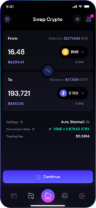 StrikeX DeFi Crypto Wallet - TradeStrike