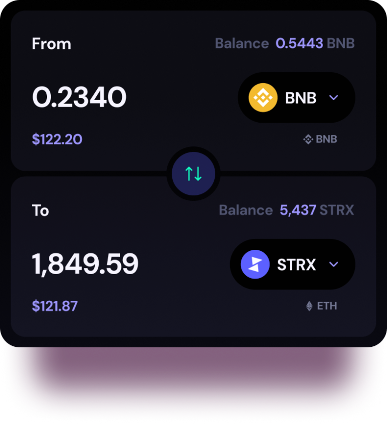 StrikeX DeFi Crypto Wallet - TradeStrike